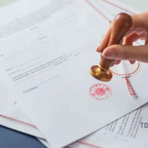 Certified Notary Trust Delivery Agent - Guaranteed Safety